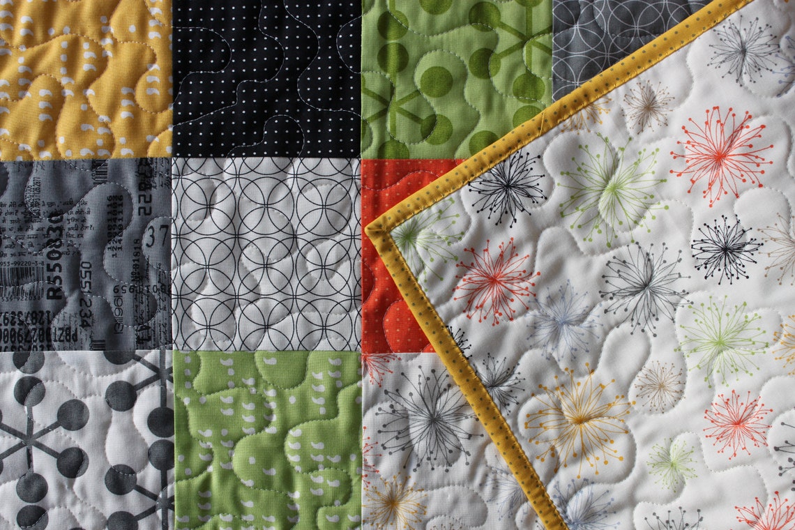 Modern Table Runner Bright Colored Table Runner Zen Chic - Etsy