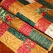 Christmas Table Runner, Gold Quilted Christmas Table Runner ...