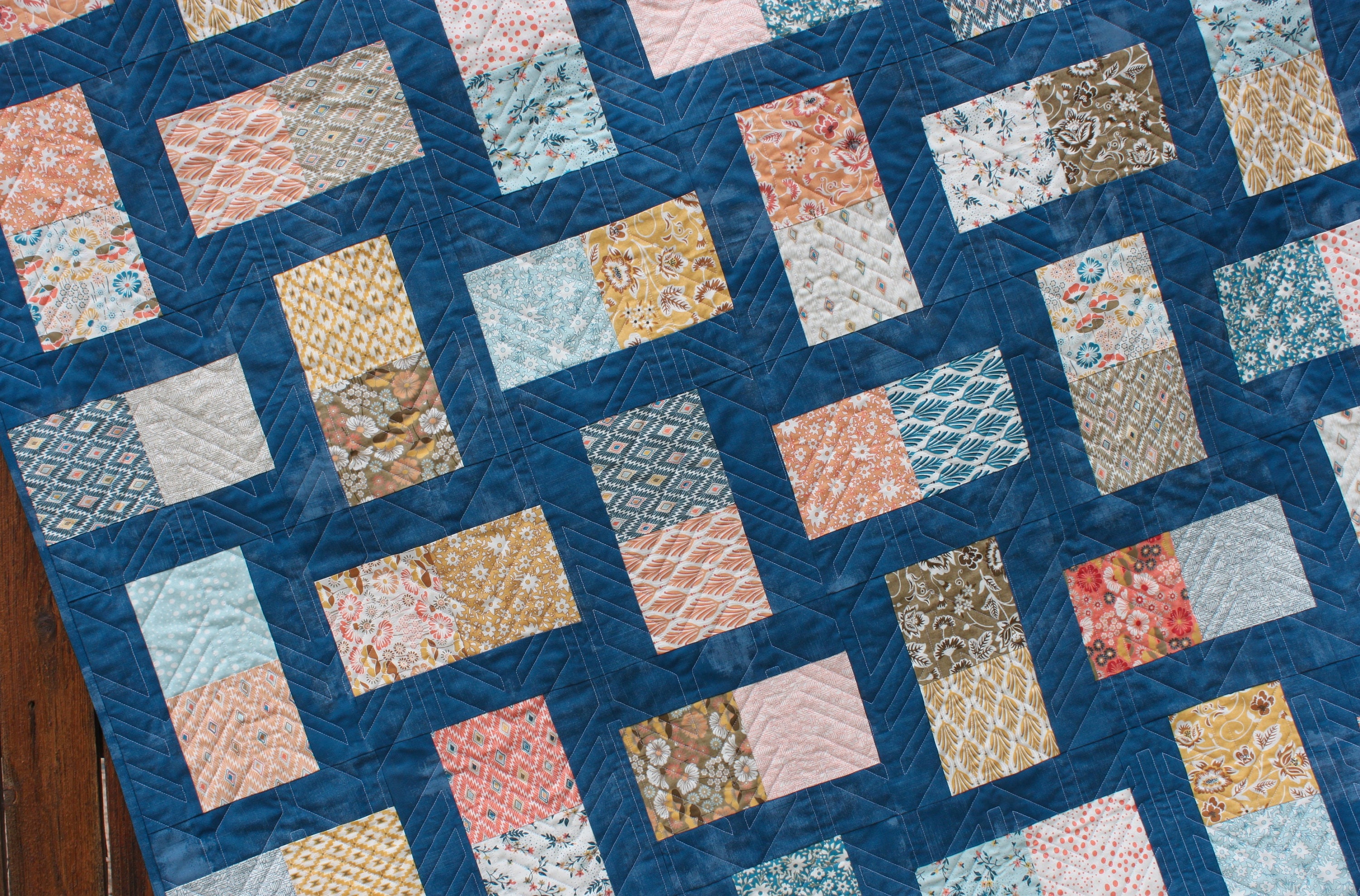 Lap Quilt Pattern, Baby Quilt Pattern, Charm Pack Quilt Pattern, Easy ...
