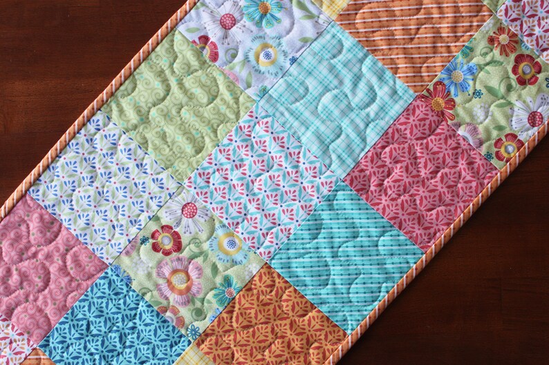 Easter Table Runner Spring Table Runner Pastel Table Runner - Etsy