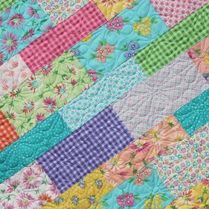 Purple Baby Girl Quilt, Floral Baby Quilt, Baby Girl Crib Quilt, Good ...
