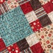 Nine Patch Baby Quilt Pattern, Fat Quarter Quilt Pattern, Back to ...