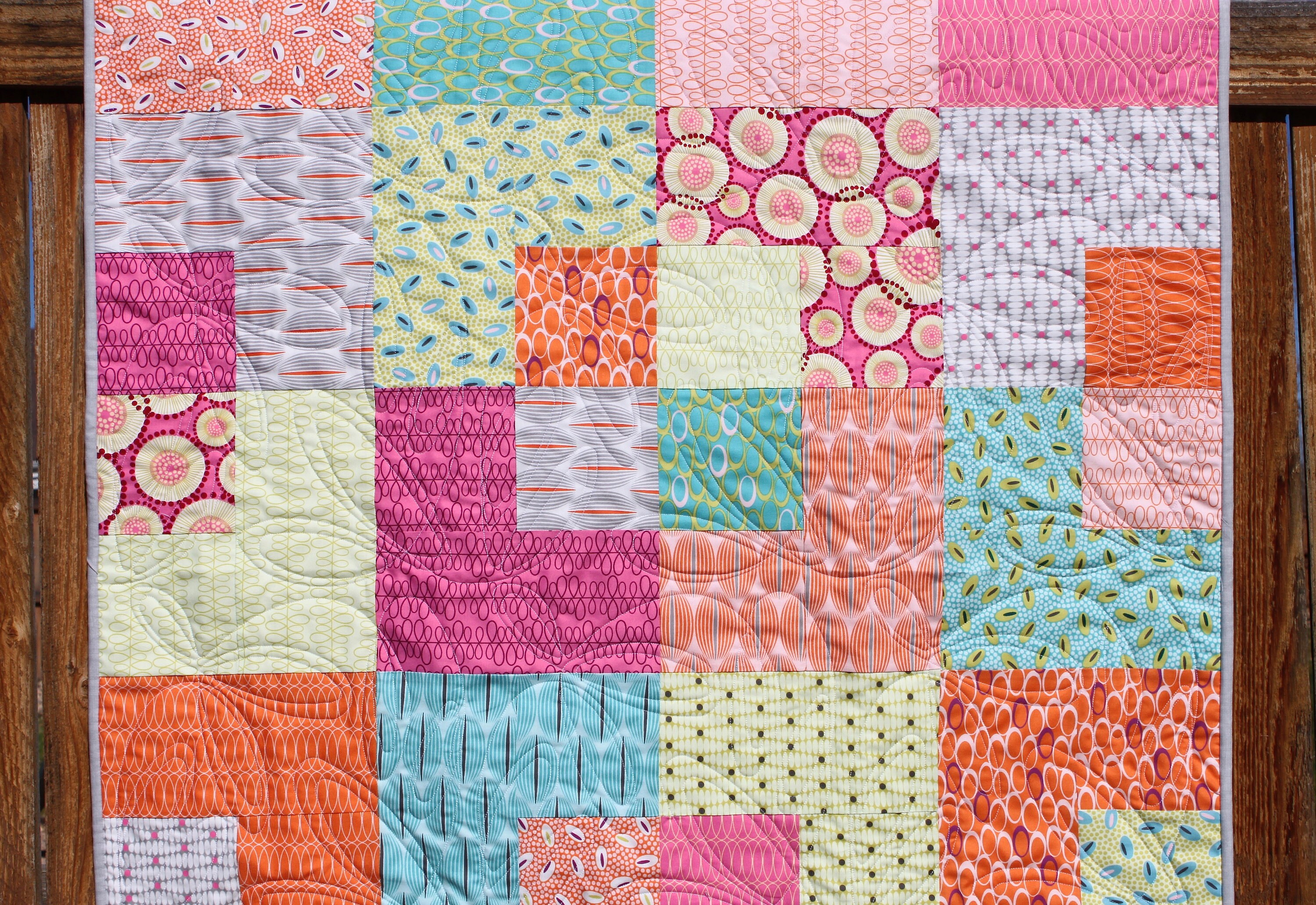 Baby Quilt Pattern Layer Cake Quilt Pattern Squared Away - Etsy Australia