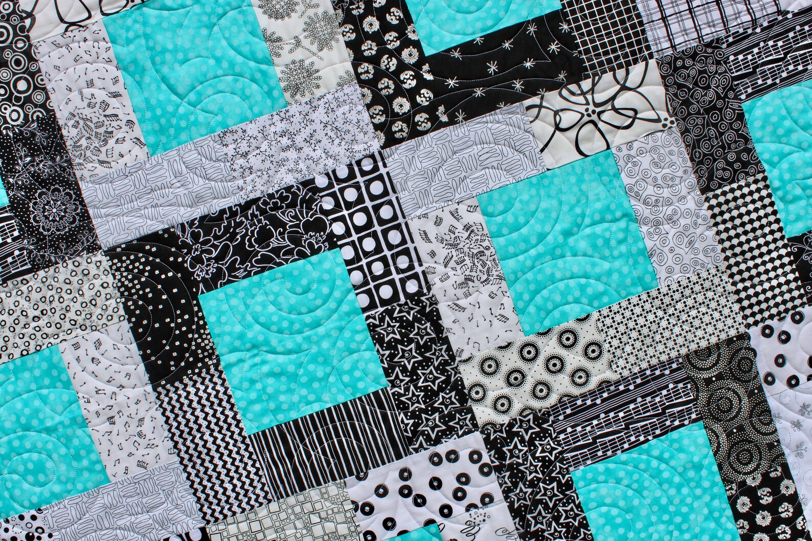Baby Quilt Pattern, Lap Quilt Pattern, Scrap Quilt Pattern, Digital ...