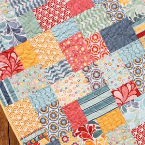 Topsy Turvy Quilt Pattern, Lap Quilt Pattern, Layer Cake Quilt Pattern ...