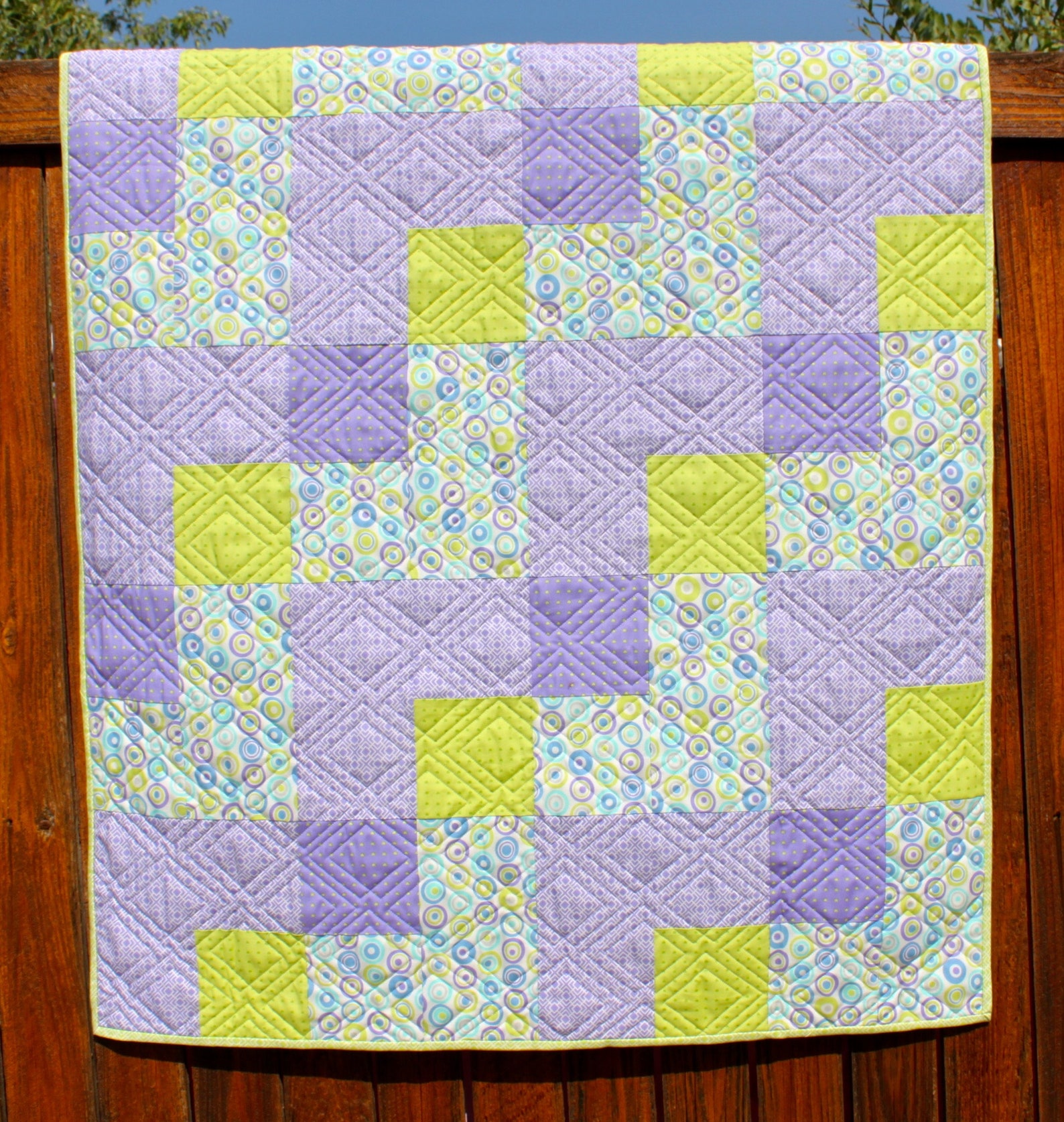 Baby Quilt Pattern, Lap Quilt Pattern, Easy Baby Quilt Pattern, Quick ...