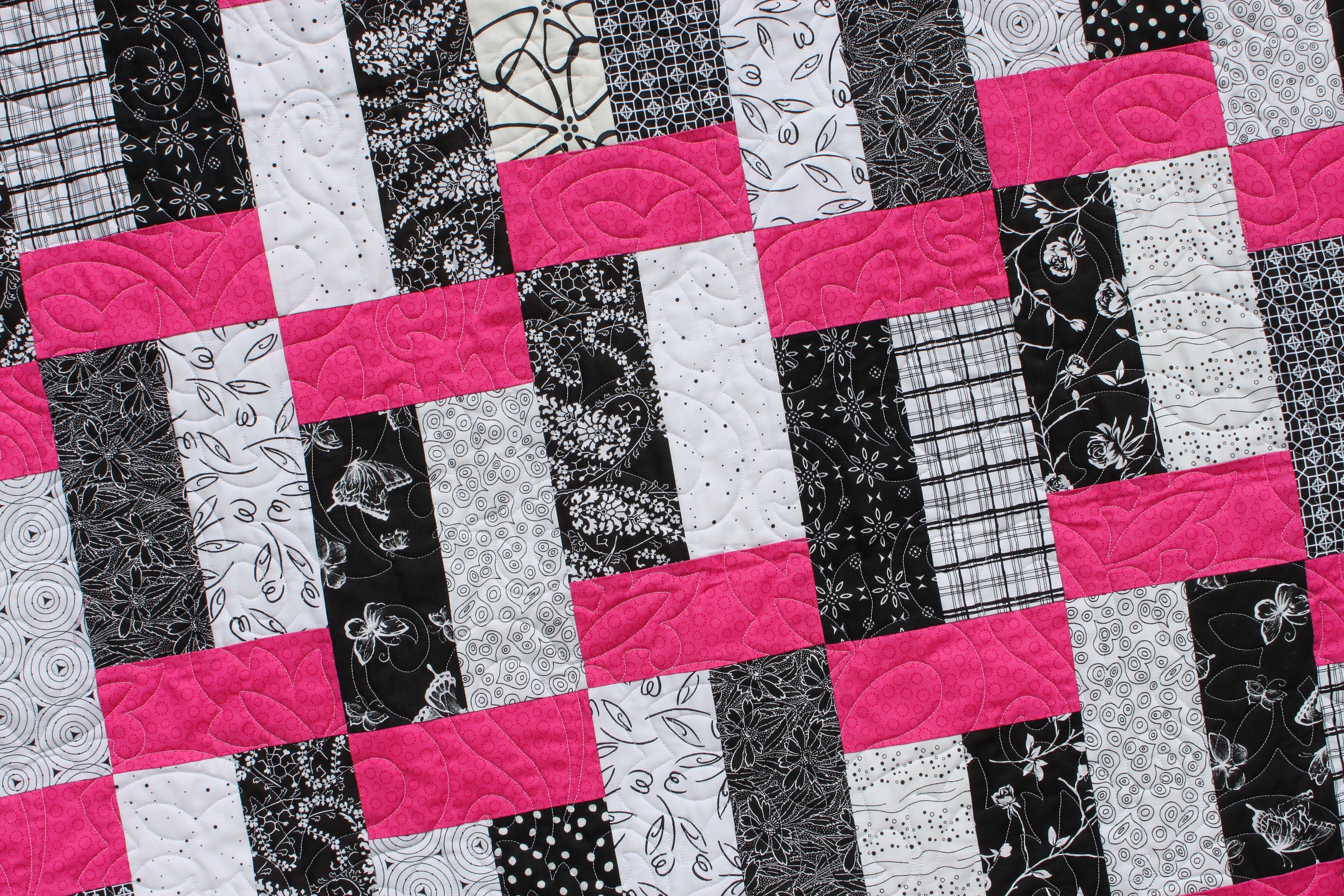 Baby Quilt Pattern, Lap Quilt Pattern, Scrap Quilt Pattern, Digital ...