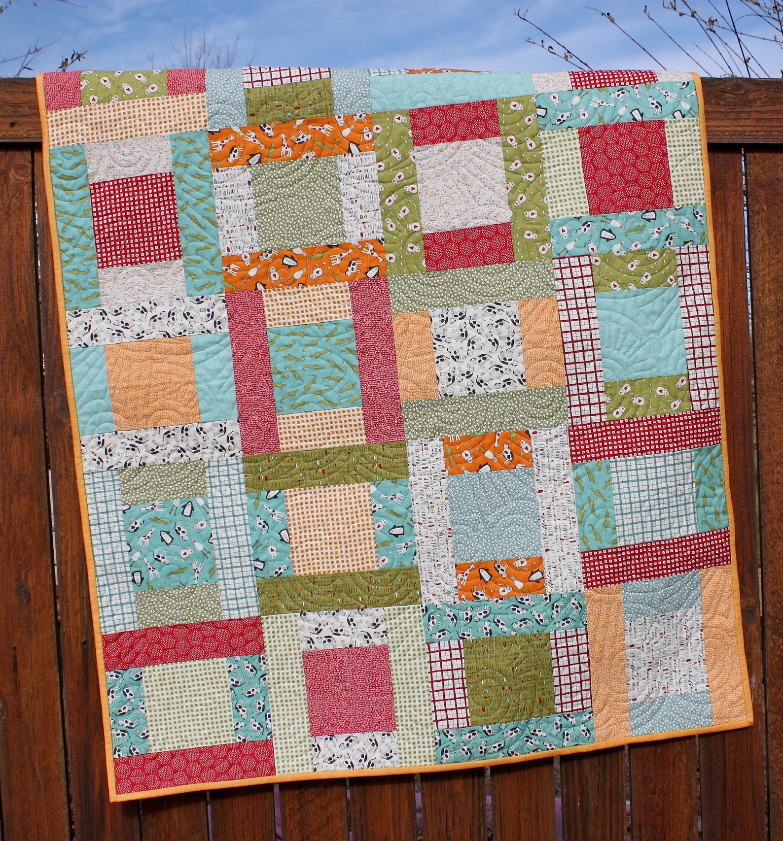 Lap Quilt Pattern, Baby Quilt Pattern, Layer Cake Quilt Pattern, Easy ...