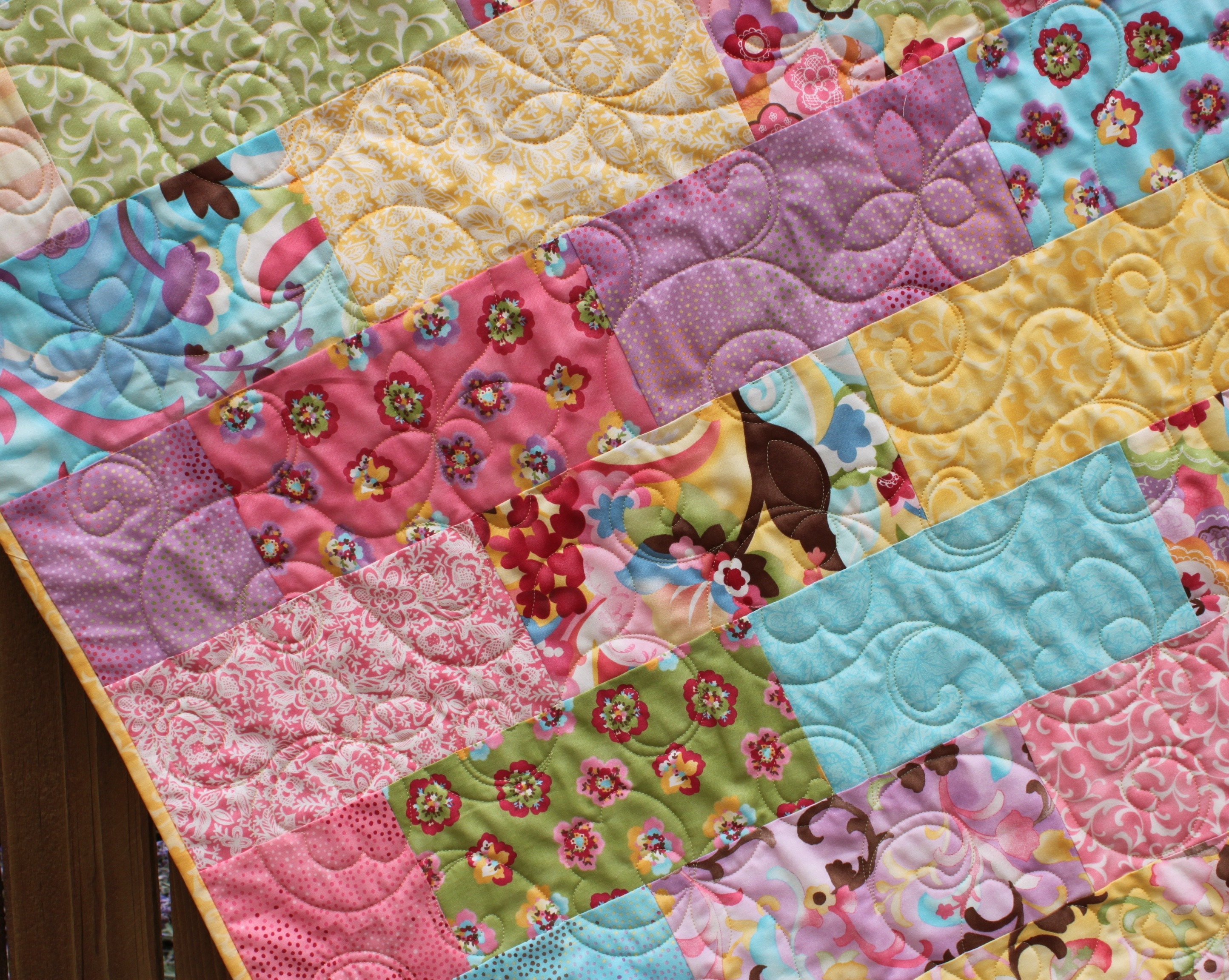 Baby Quilt Pattern, Lap Quilt Pattern, Layer Cake Quilt Pattern, Fast ...