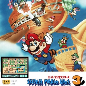 Super Mario 3 Retro Poster - Etsy