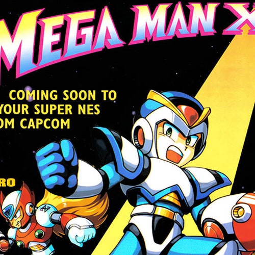 Nintendo Power Mega Man X - Etsy