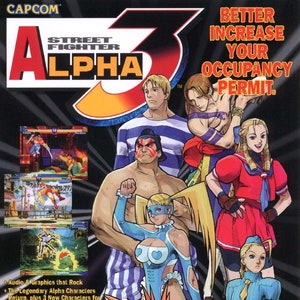 Street Fighter Alpha 3 Promo Poster - Etsy