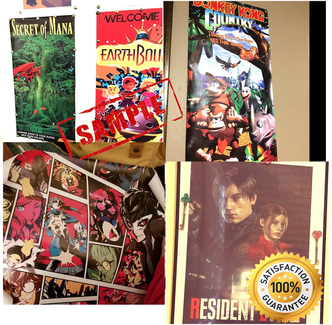 Tekken 2 90s Promotional Poster - Etsy