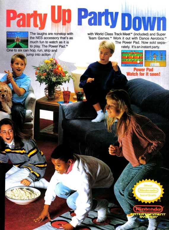 Power Pad NES Retro Poster - Etsy