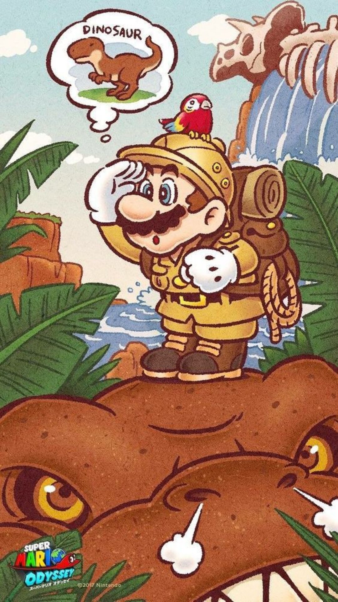Mario Odyssey Poster Etsy