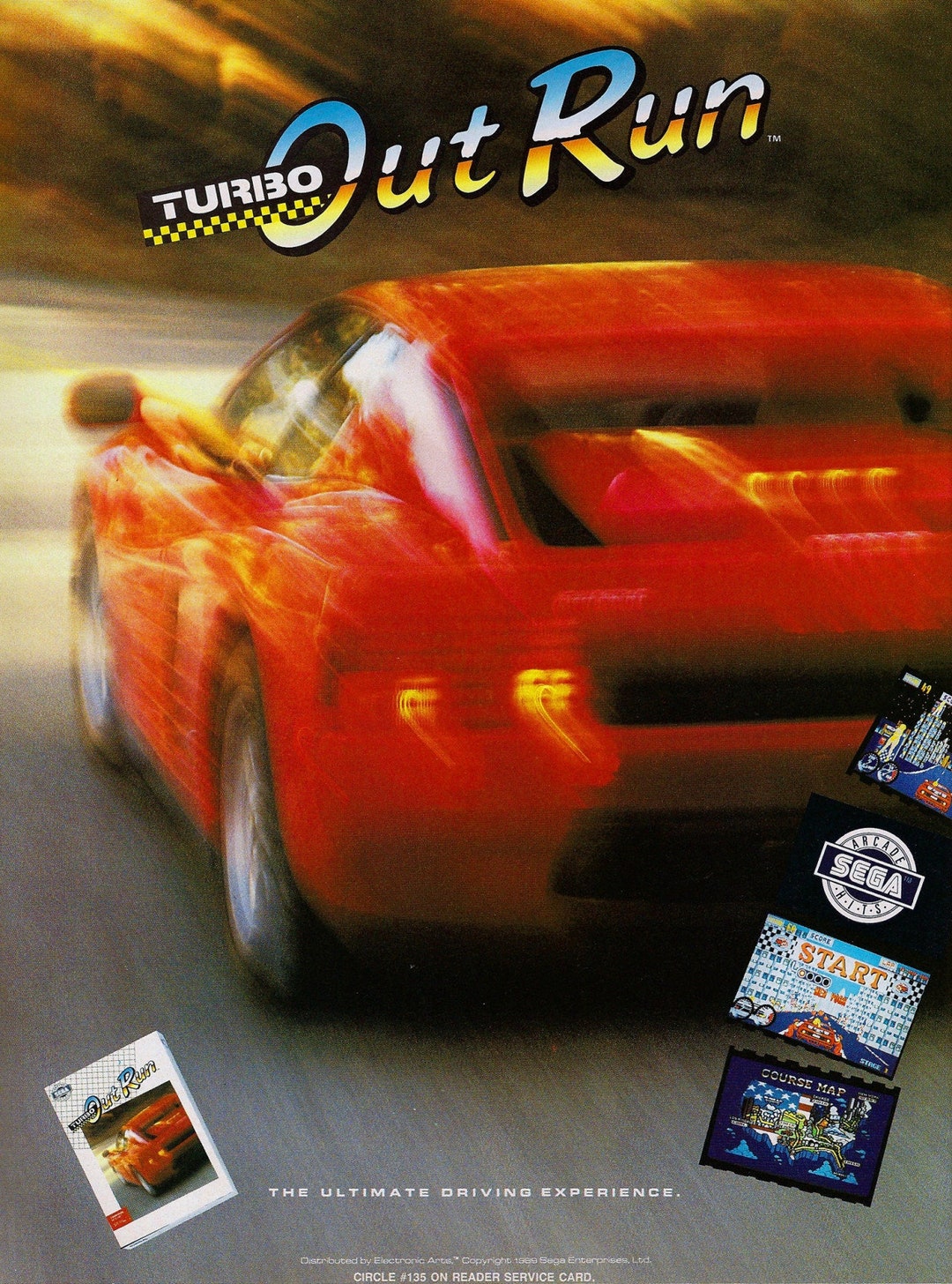 Outrun Promotional Poster - Etsy