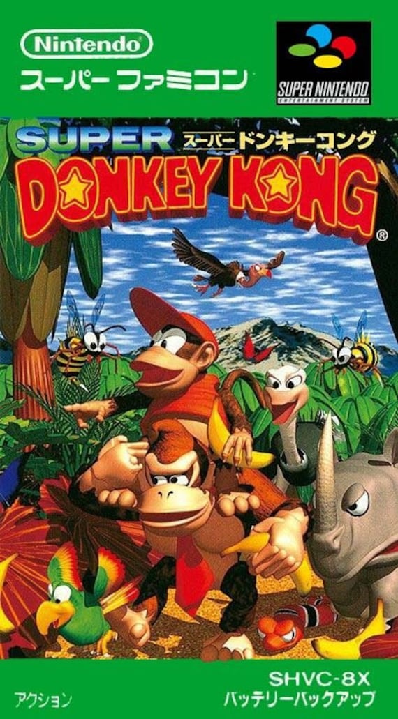 Donkey Kong Country Promotional Poster | Etsy