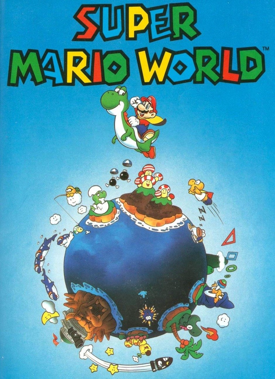 Super Mario World Promotional Poster | Etsy