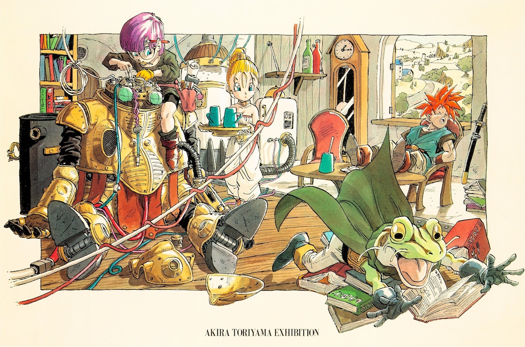 Chrono Trigger Large Promotional Poster - Etsy