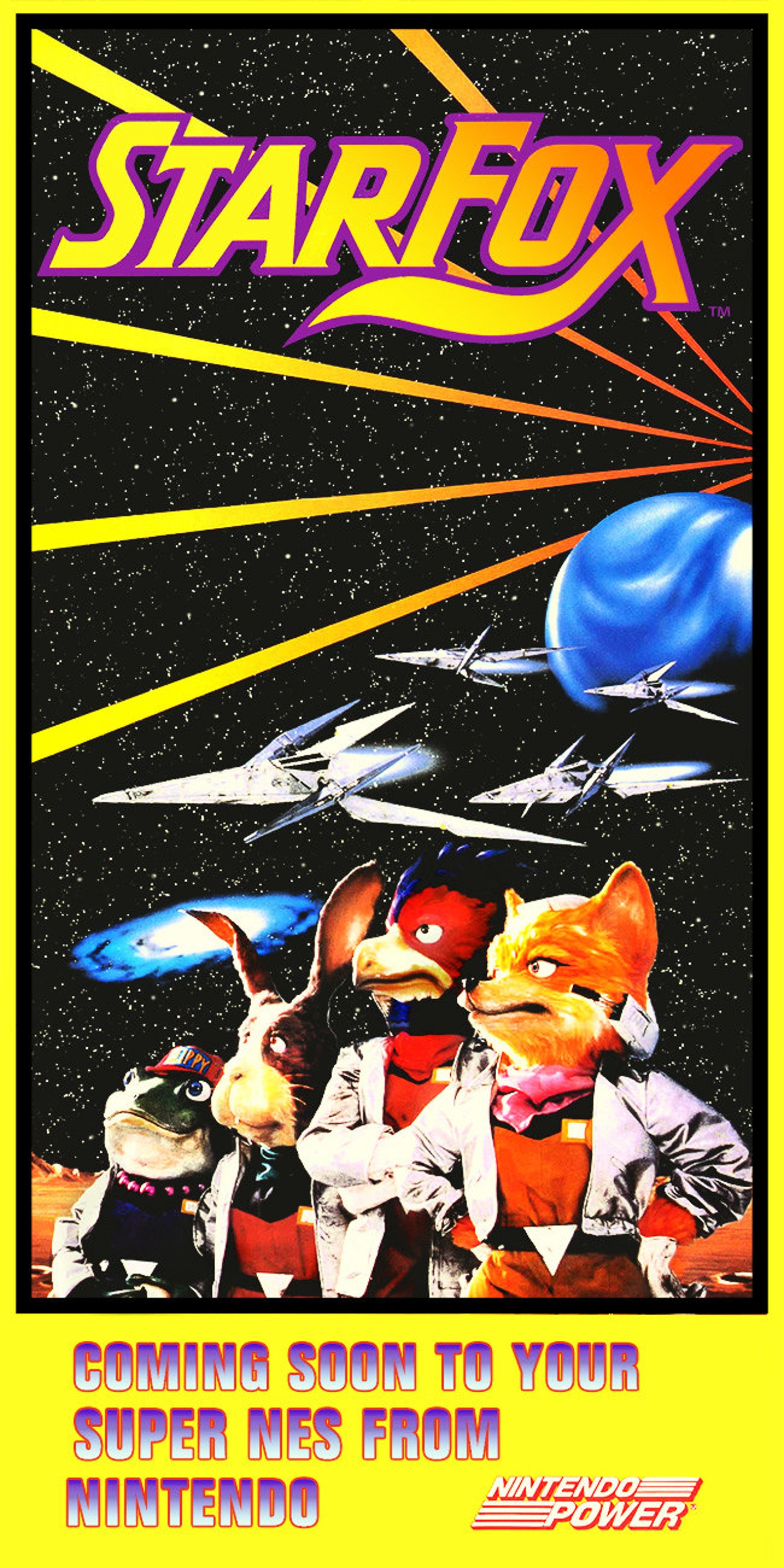 Nintendo Power Starfox - Etsy