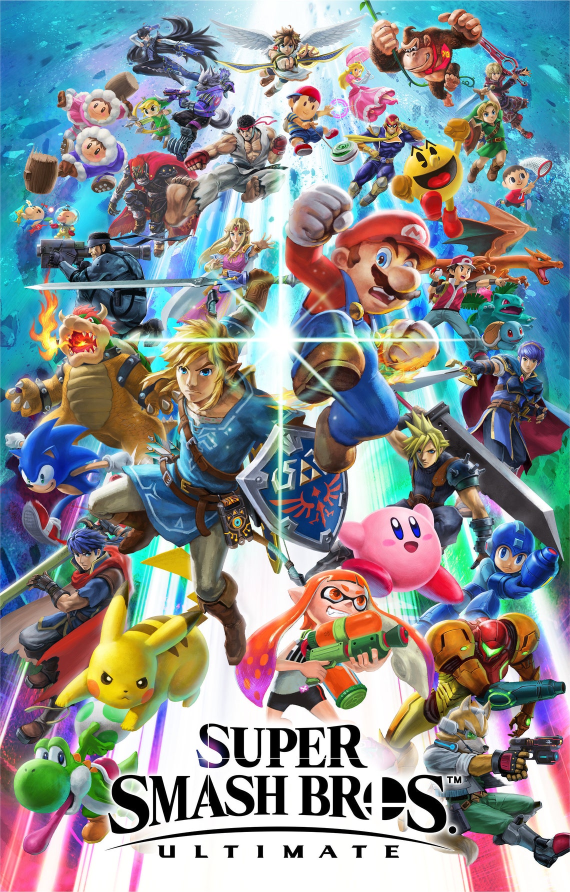 Smash Brothers Ultimate Poster | Etsy