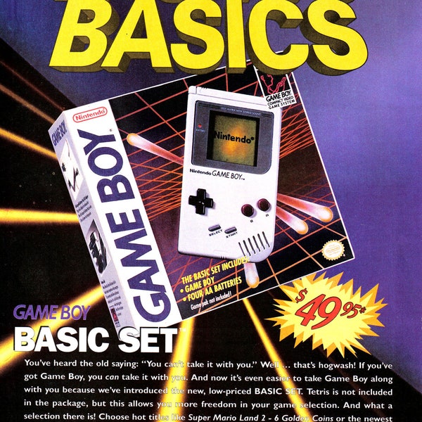 Gameboy Posters - Etsy