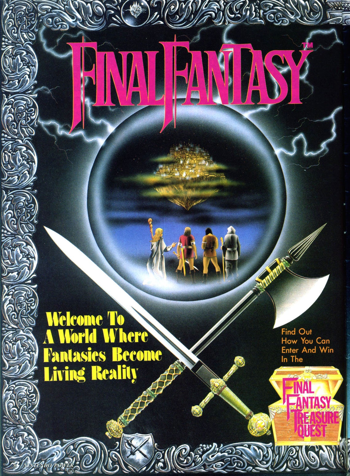 Final Fantasy Retro Poster | Etsy