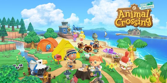 Animal Crossing New Horizons Poster Etsy UK