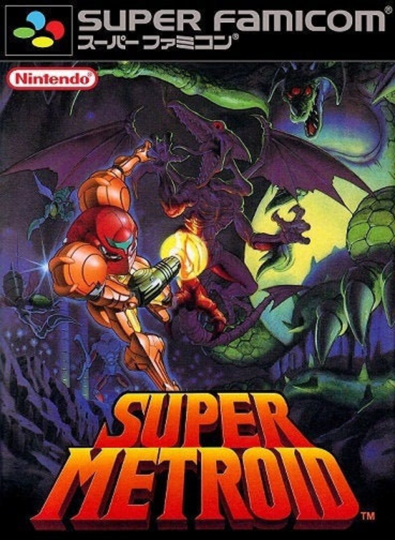 Super Metroid Japanese Large Poster - Etsy