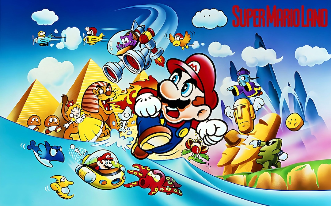 Super Mario 64 Gaming Retro Poster - Etsy