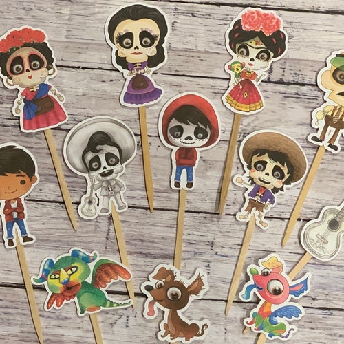 Coco Cupcake Toppers - Etsy