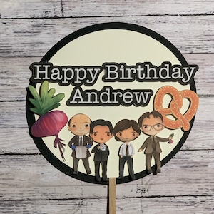 The Office Cake Topper - Etsy