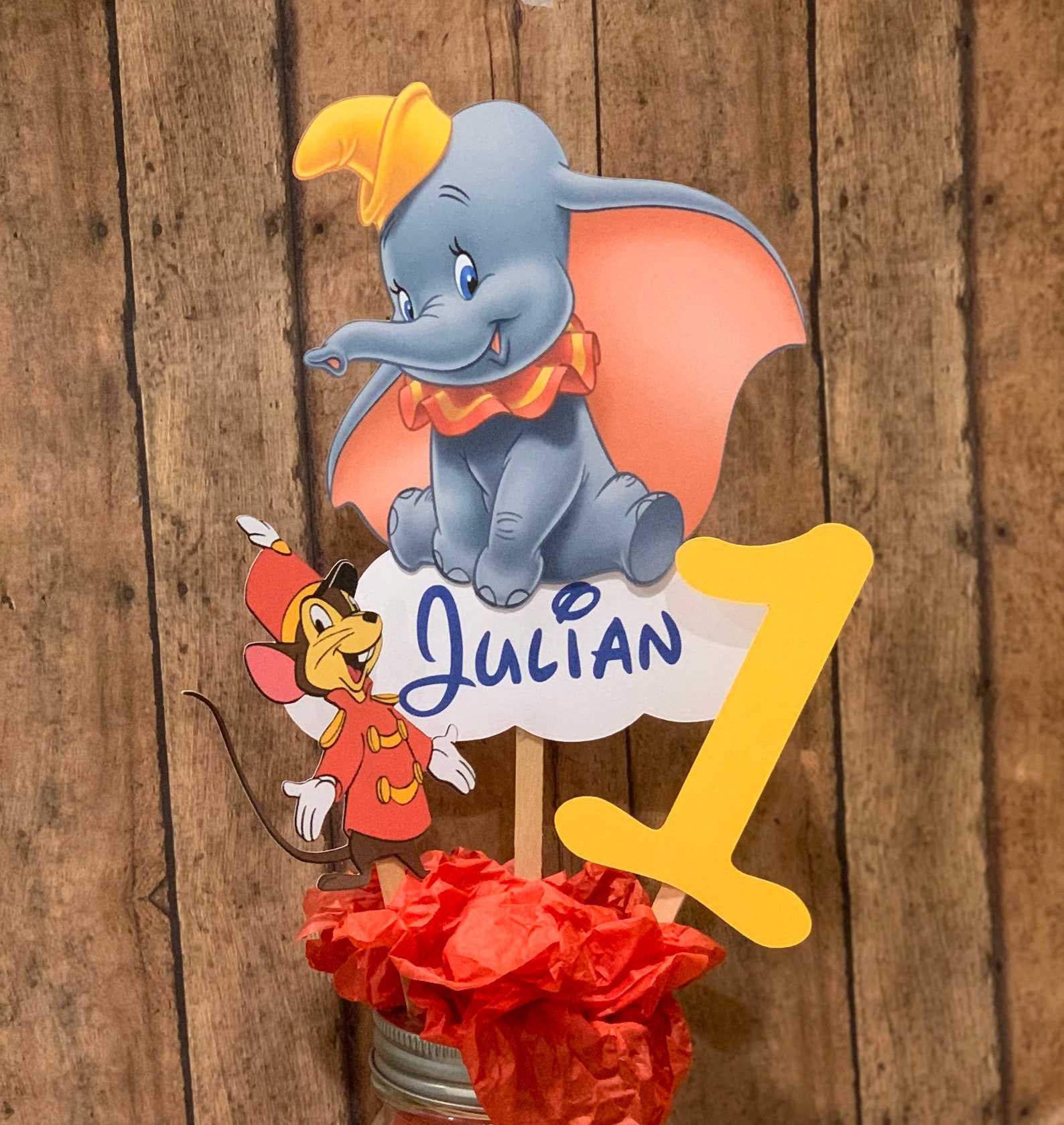 Dumbo Centerpiece Cutouts - Etsy