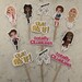 Clueless Cupcake Toppers - Etsy