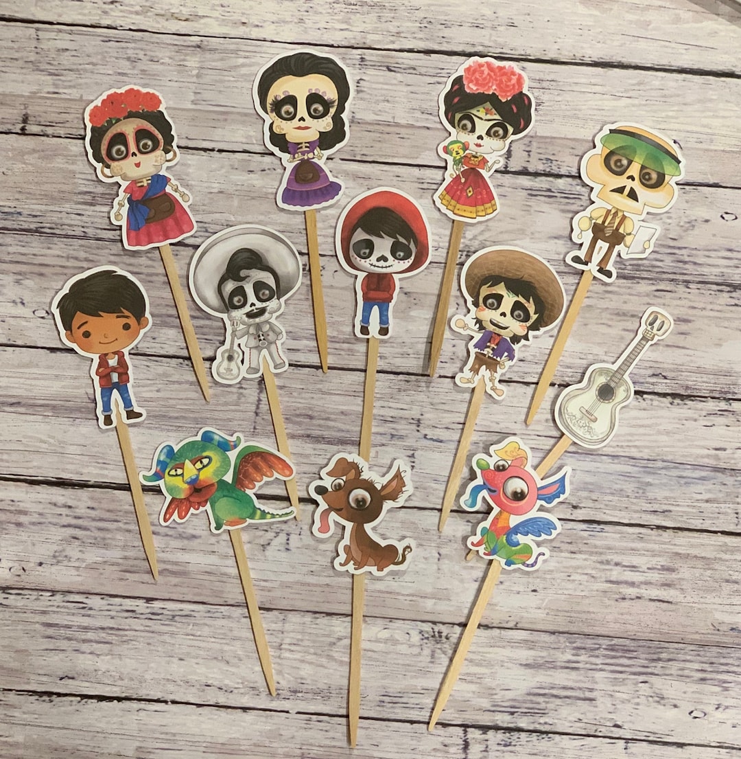 Coco Cupcake Toppers - Etsy