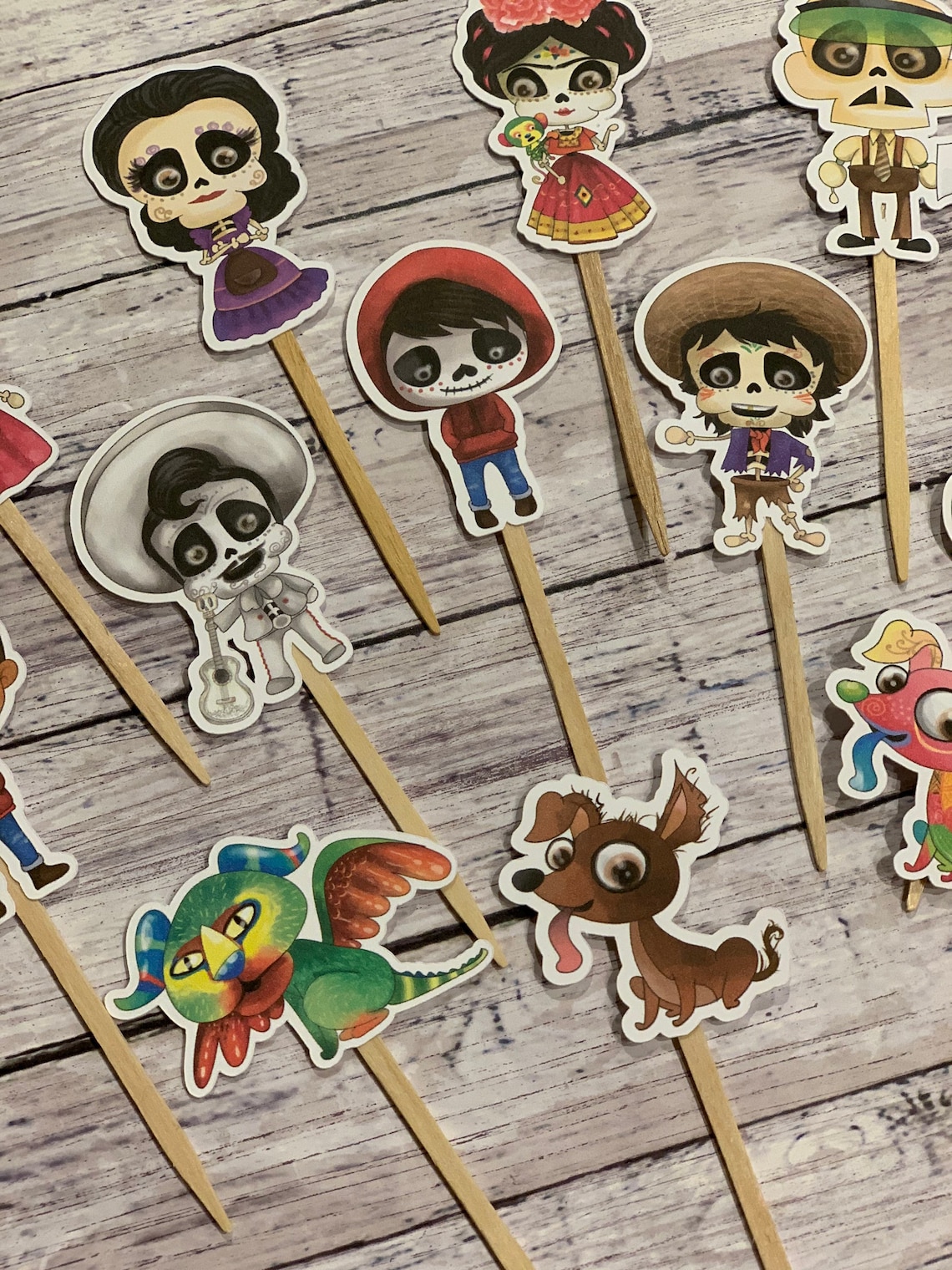 Coco Cupcake Toppers - Etsy