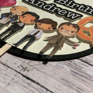 The Office Cake Topper - Etsy