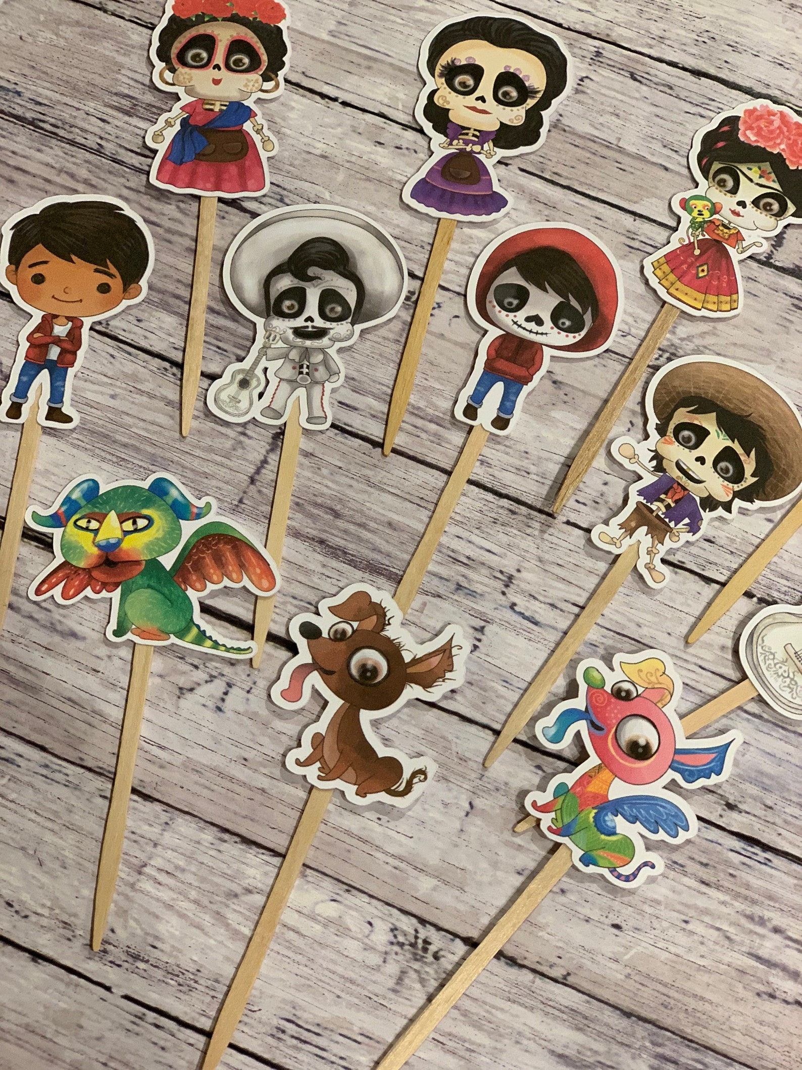 Coco Cupcake Toppers - Etsy