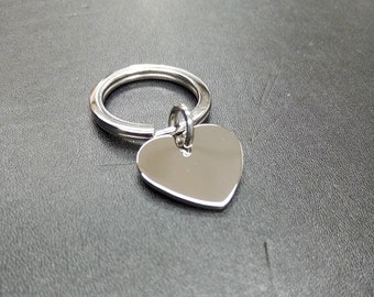 Heart key chain | Etsy