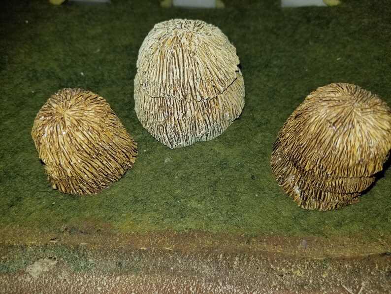 Fully Painted Resin Haystacks. ON SALE - Etsy