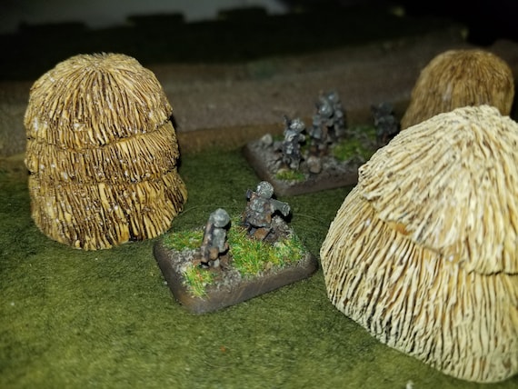 Fully Painted Resin Haystacks. ON SALE - Etsy