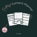 The Ultimate Social Media Content Planning Bundle | Workbook for Social ...