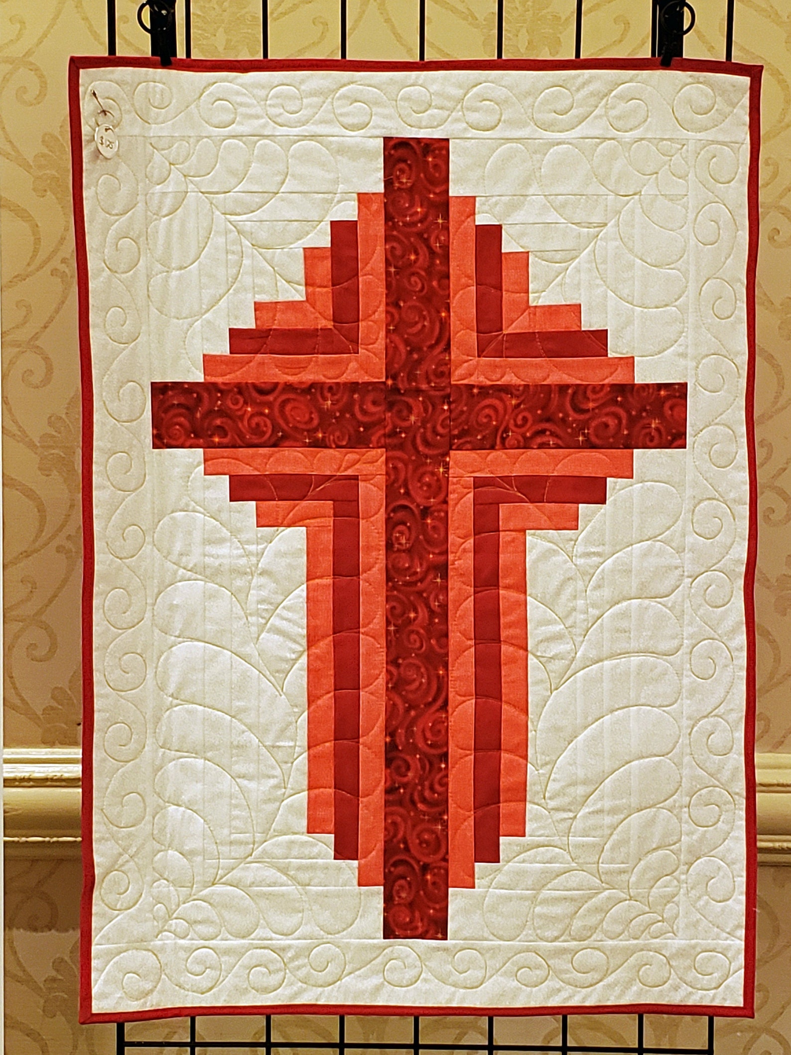 Christian Cross quilt handmade prayer quilt ordination gift | Etsy