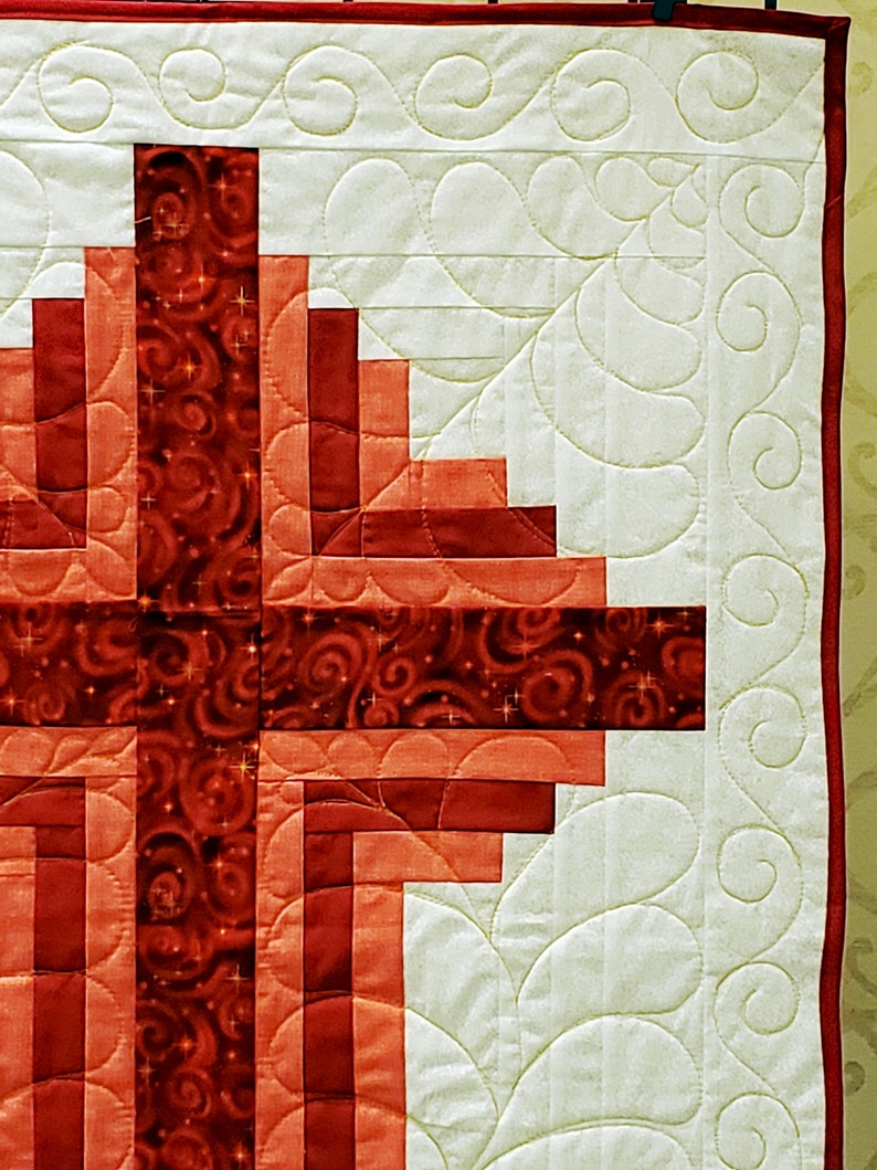 Christian Cross quilt handmade prayer quilt ordination gift | Etsy