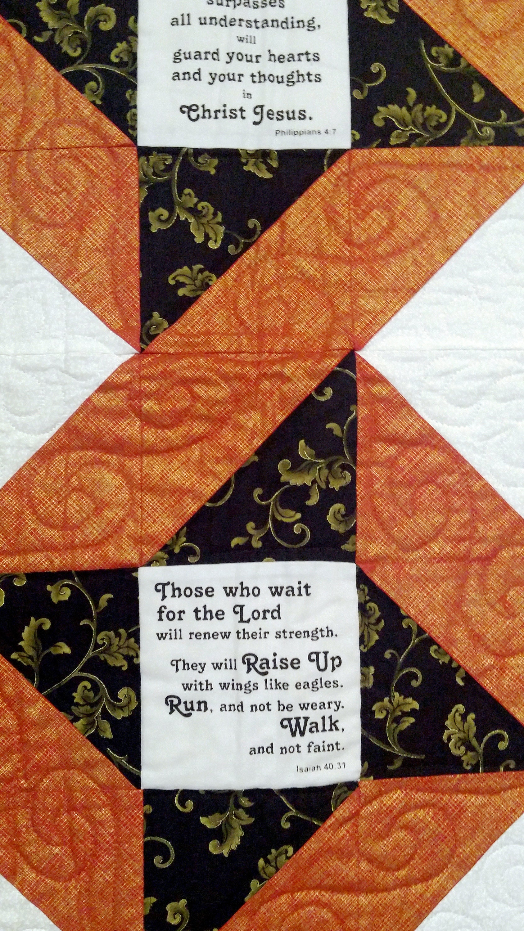 Bible quilt Scripture quilt handmade prayer quilt Christian | Etsy