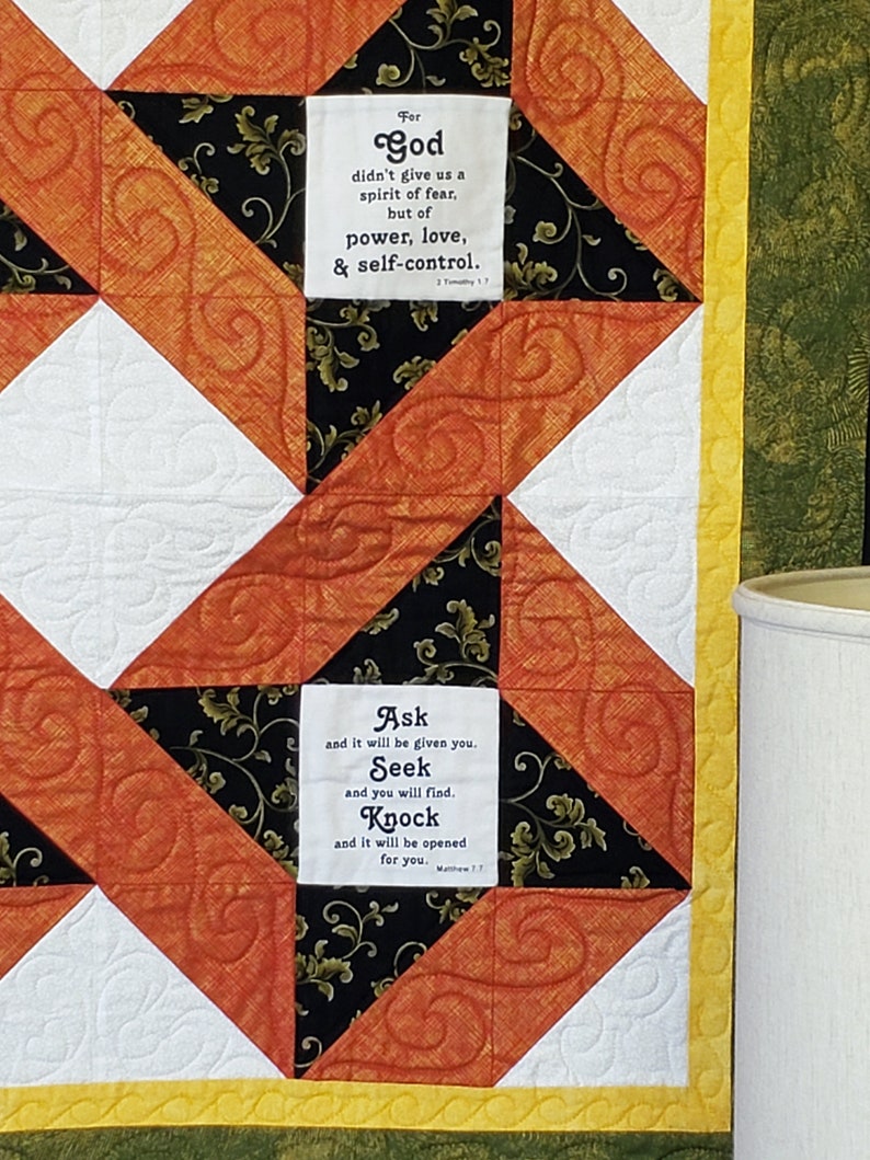 Bible Quilt Scripture Quilt Handmade Prayer Quilt Christian - Etsy