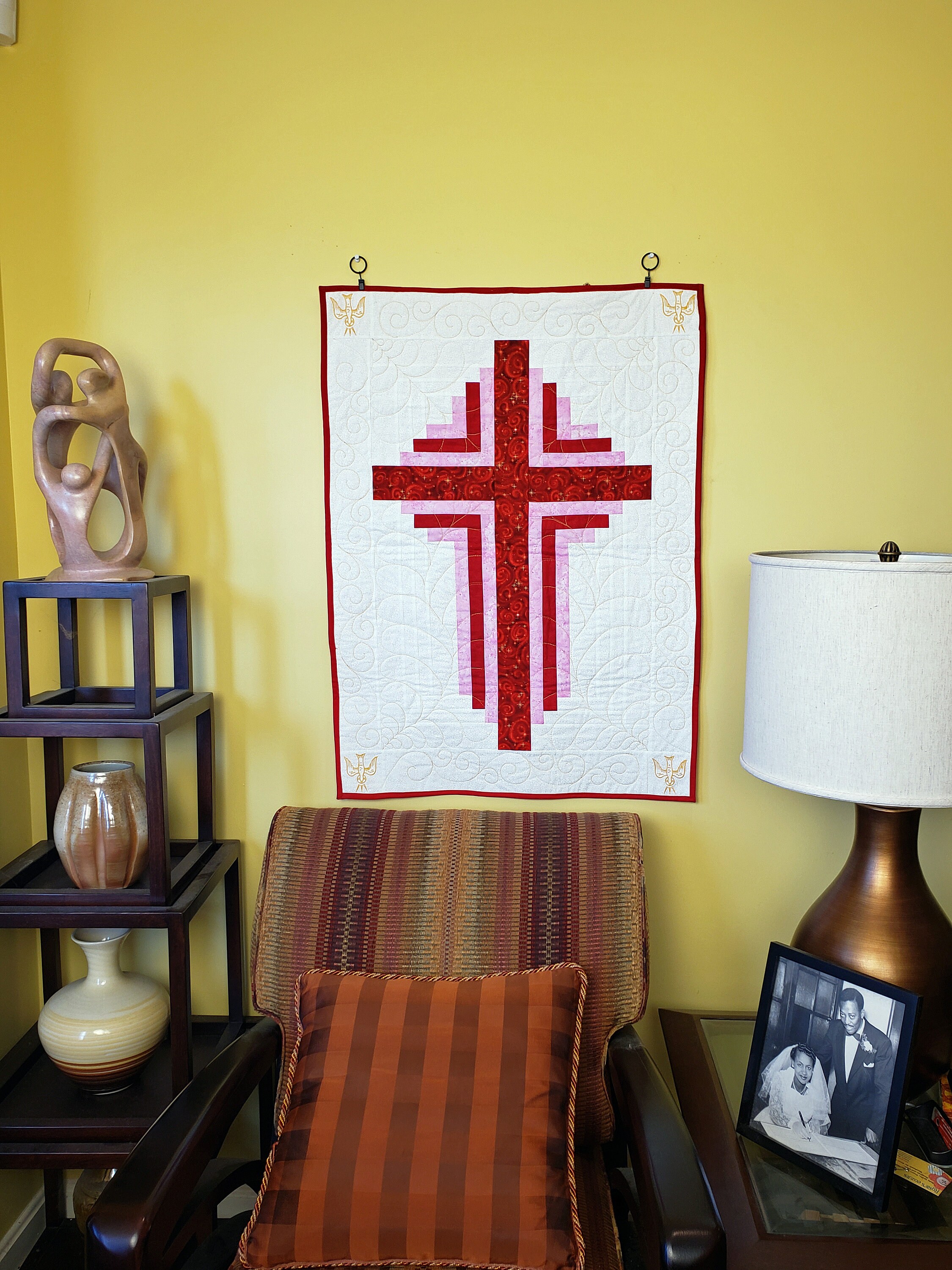 Christian Cross quilt handmade prayer quilt ordination gift | Etsy