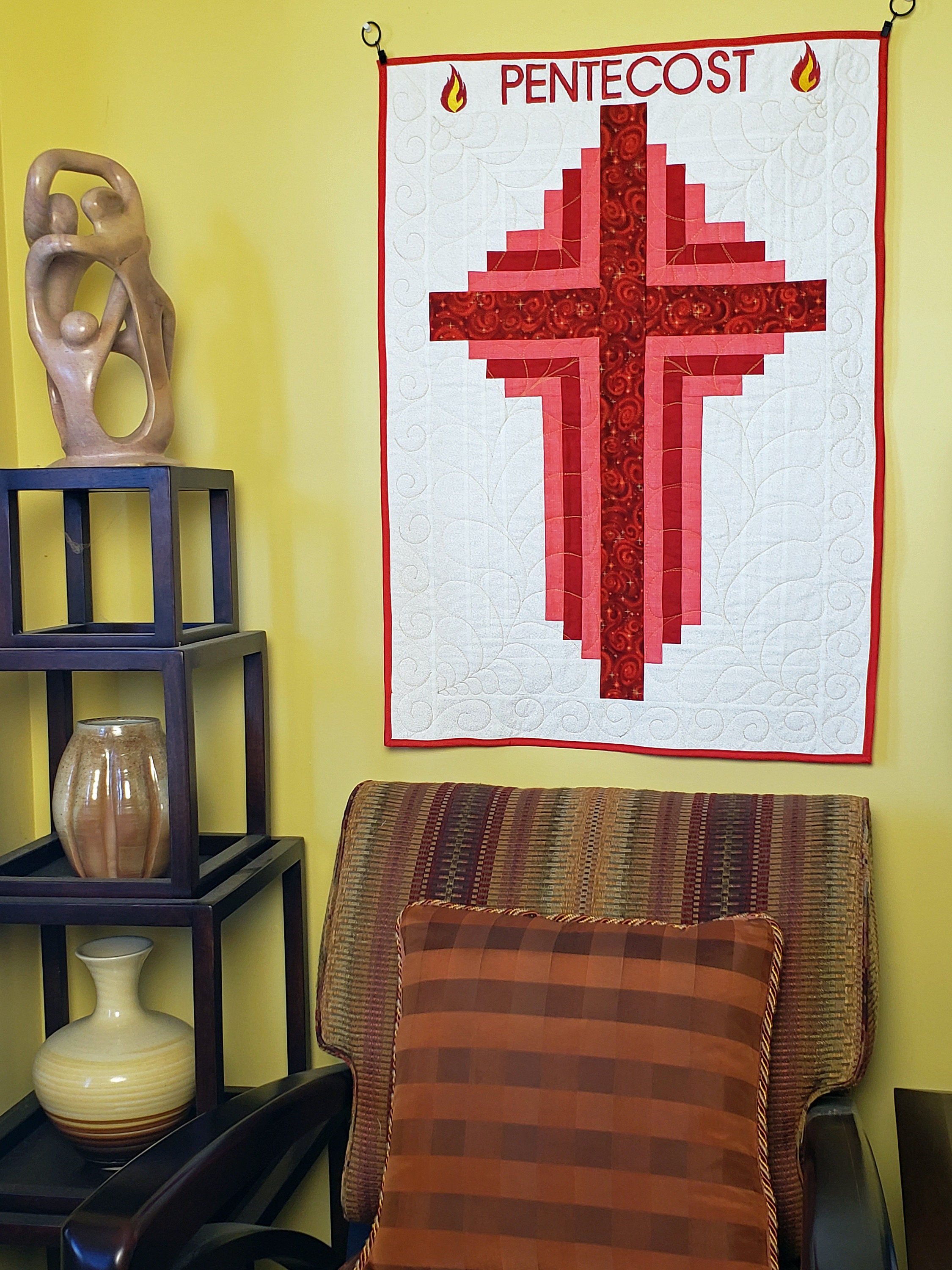 Christian Cross quilt handmade prayer quilt ordination gift | Etsy