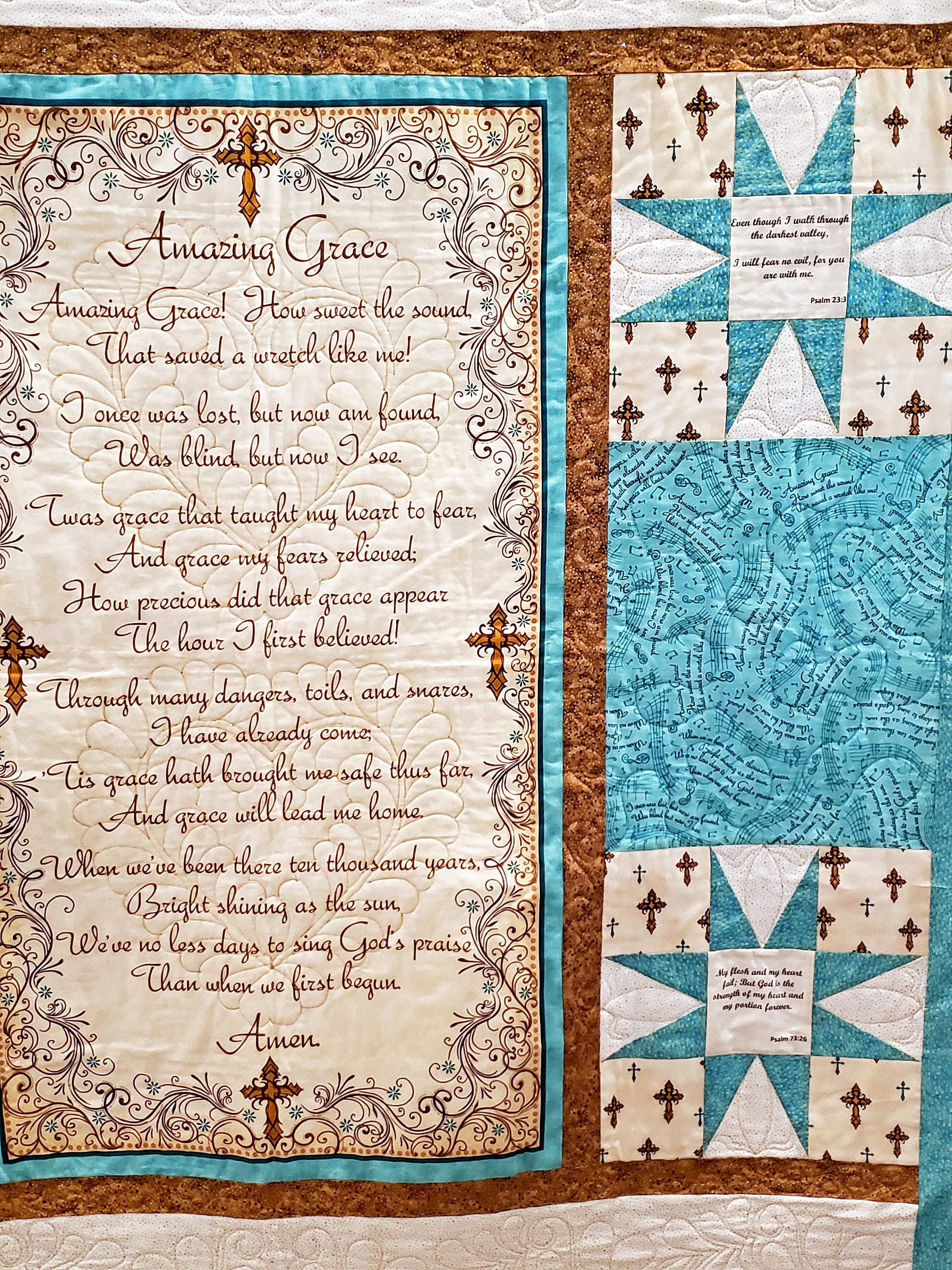 Amazing Grace Quilt Handmade Prayer Quilt Ordination Gift - Etsy