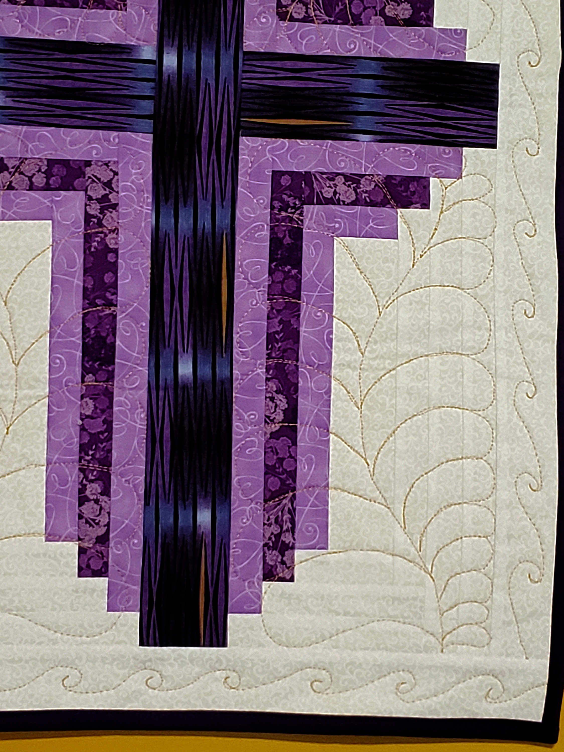 Christian Cross Quilt Handmade Prayer Quilt Cross Church - Etsy